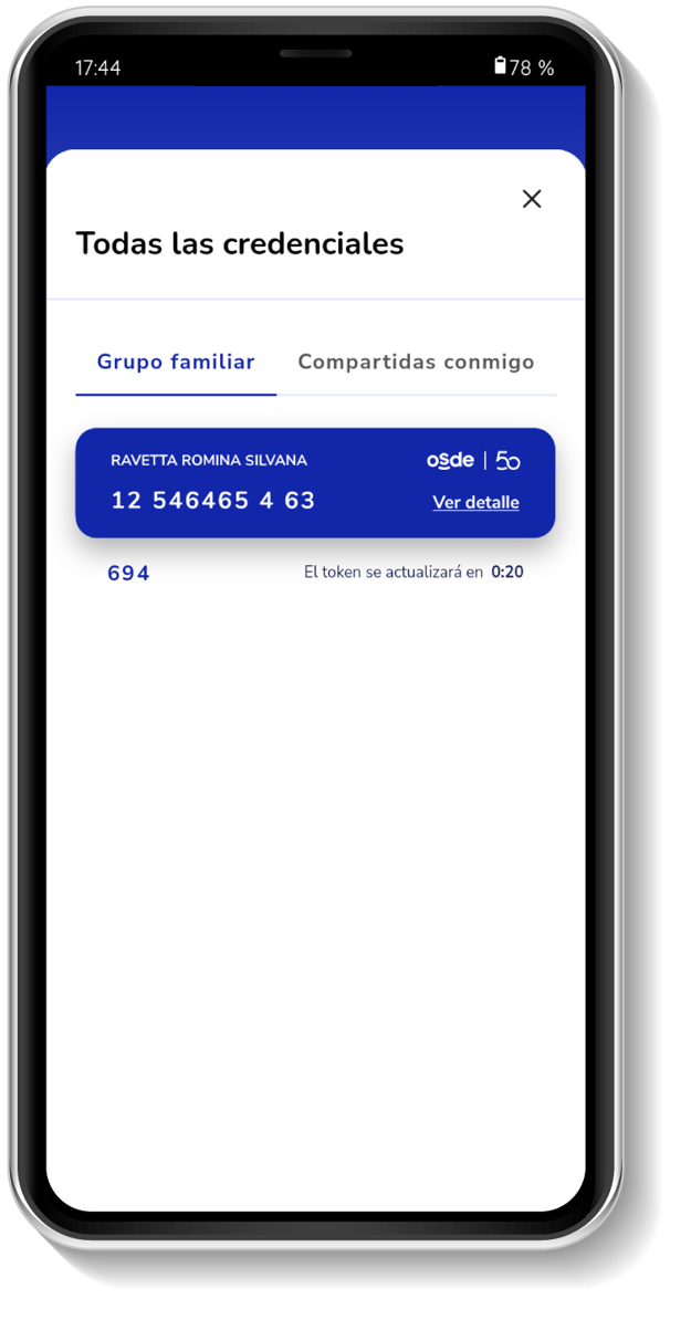 Solicitá siempre la Credencial Digital OSDE para registrar la atención ...